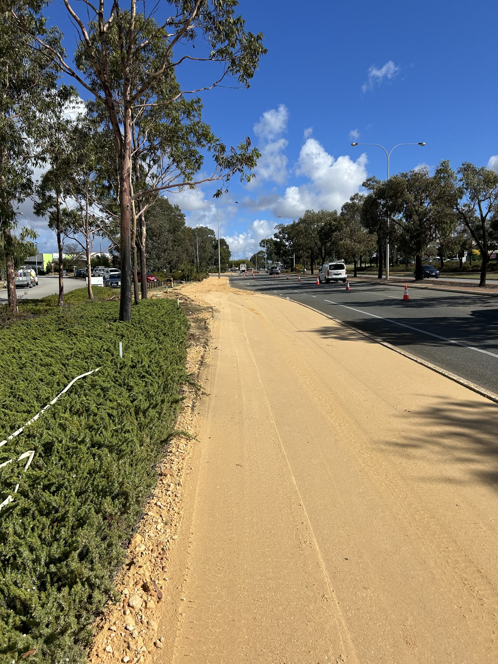 Hartman Drive Shared Path Construction - Dowsing Group